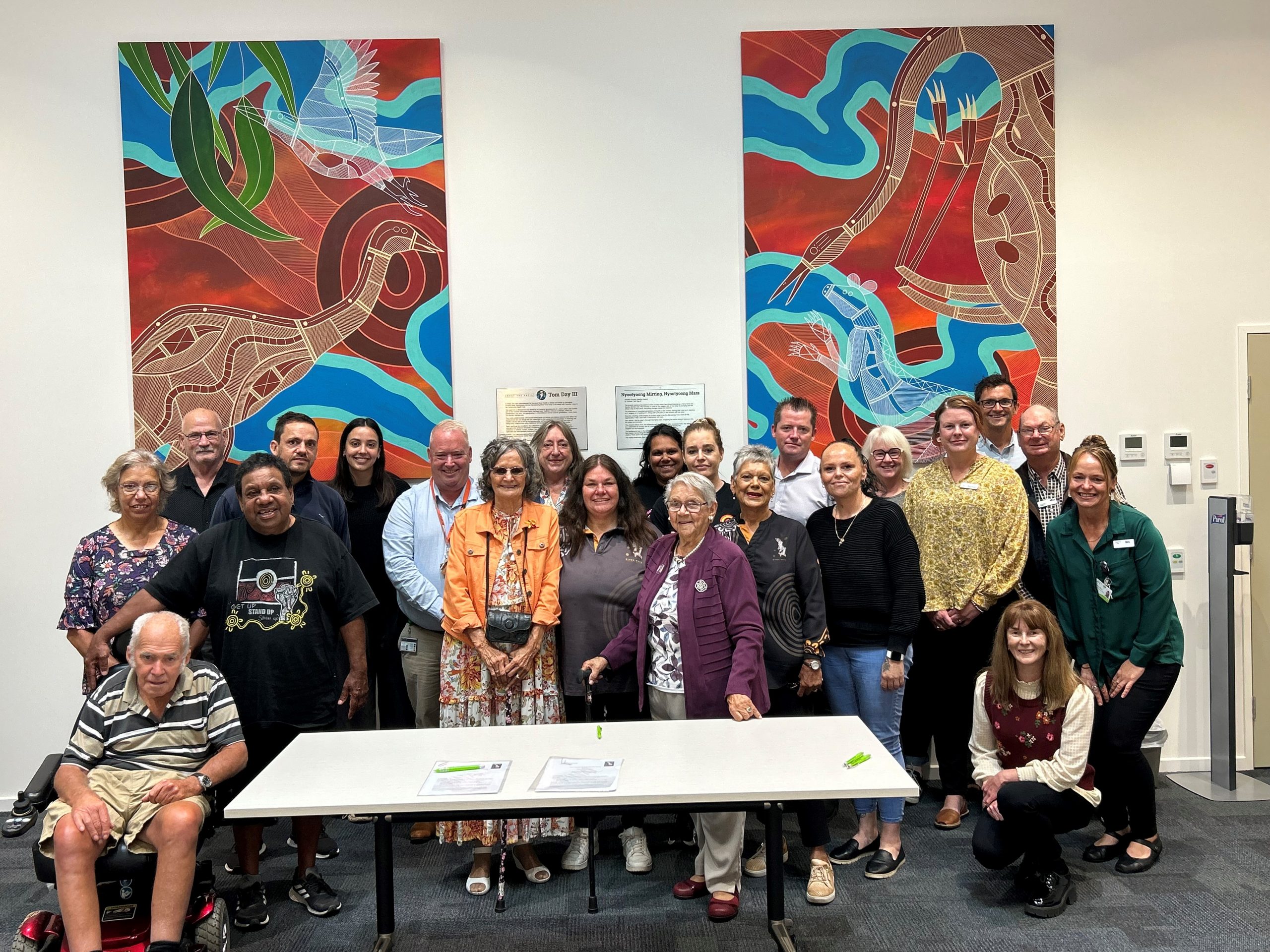 HRH and WINDA-MARA Aboriginal corporation Mou signing ...